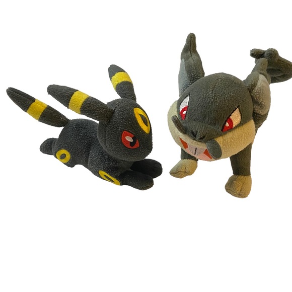 Tomy | Toys | Pokemon Umbreon Alolan Ratata Plush Tomy Lot Stuffed ...